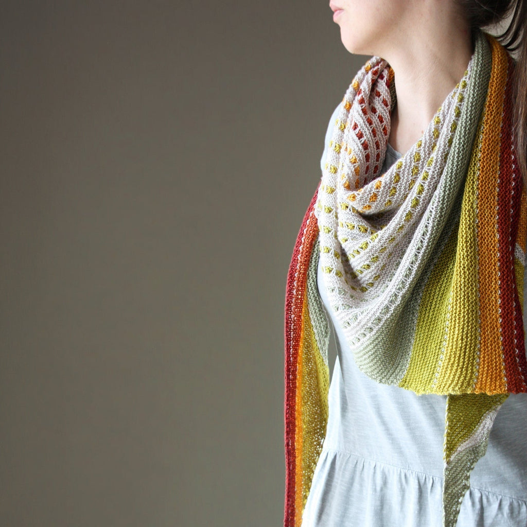 On the Spice Market – SHAWL Knitting Pattern – Inspired by the Bazaar