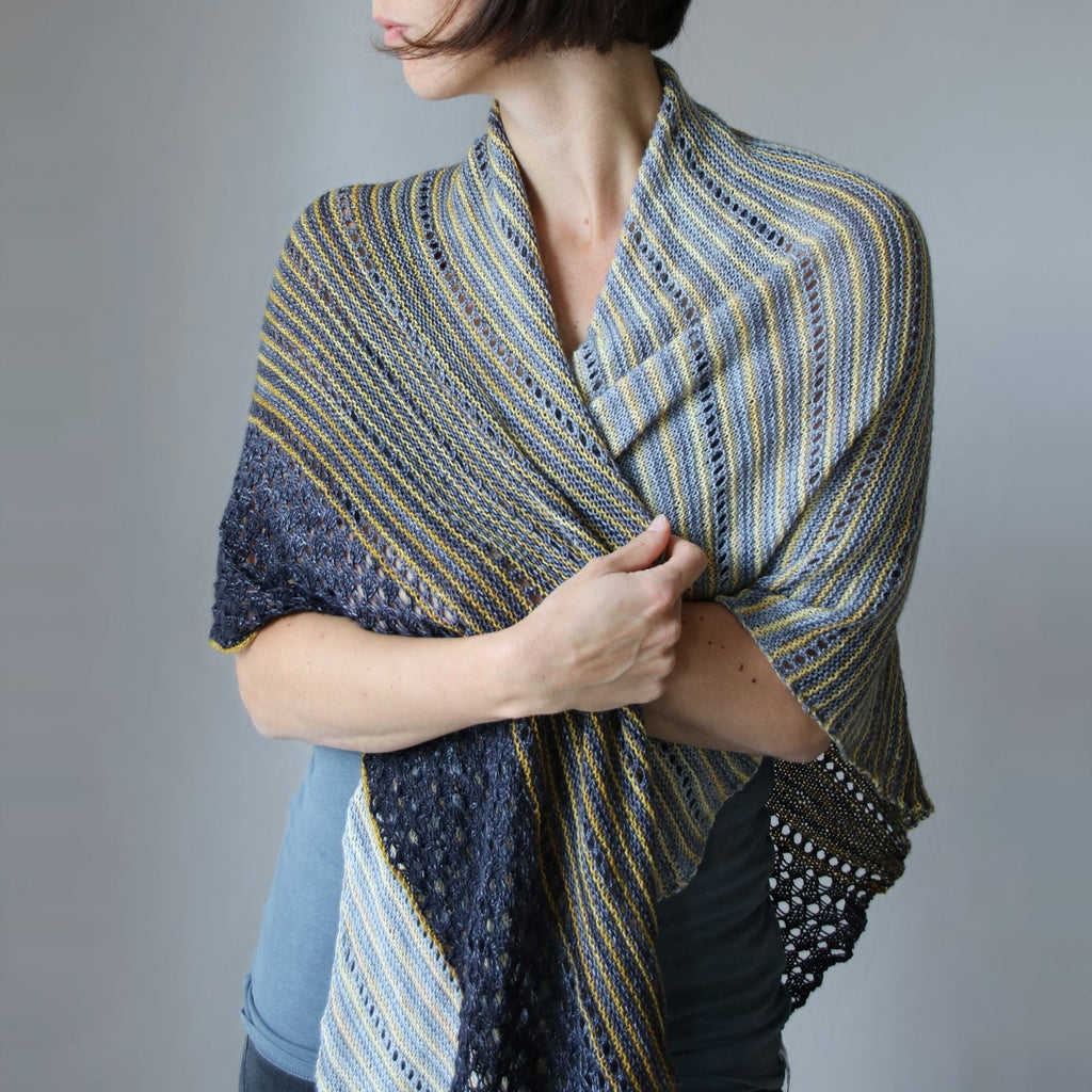 Mairlynd - Grellow is a State of Mind - SHAWL - Knitting Pattern