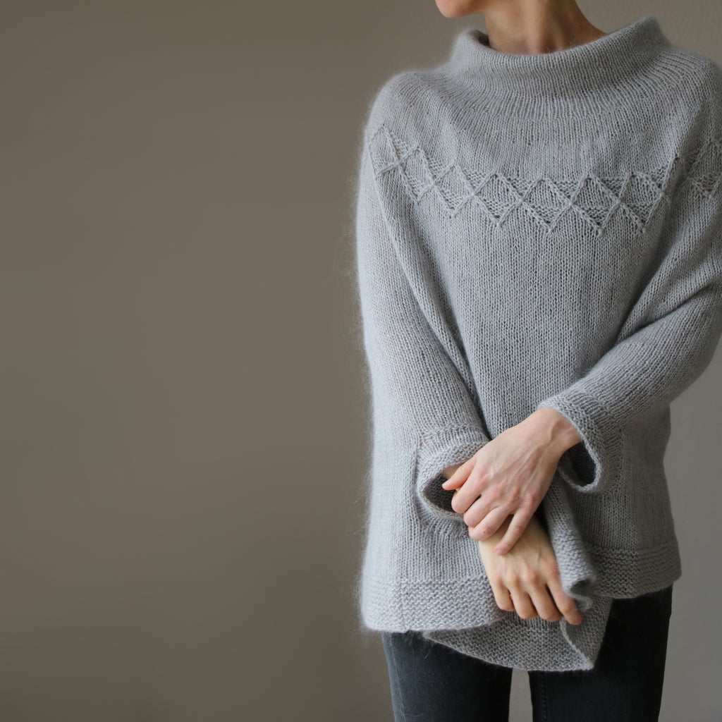Mairlynd - Quiet City - PONCHO - Knitting Pattern