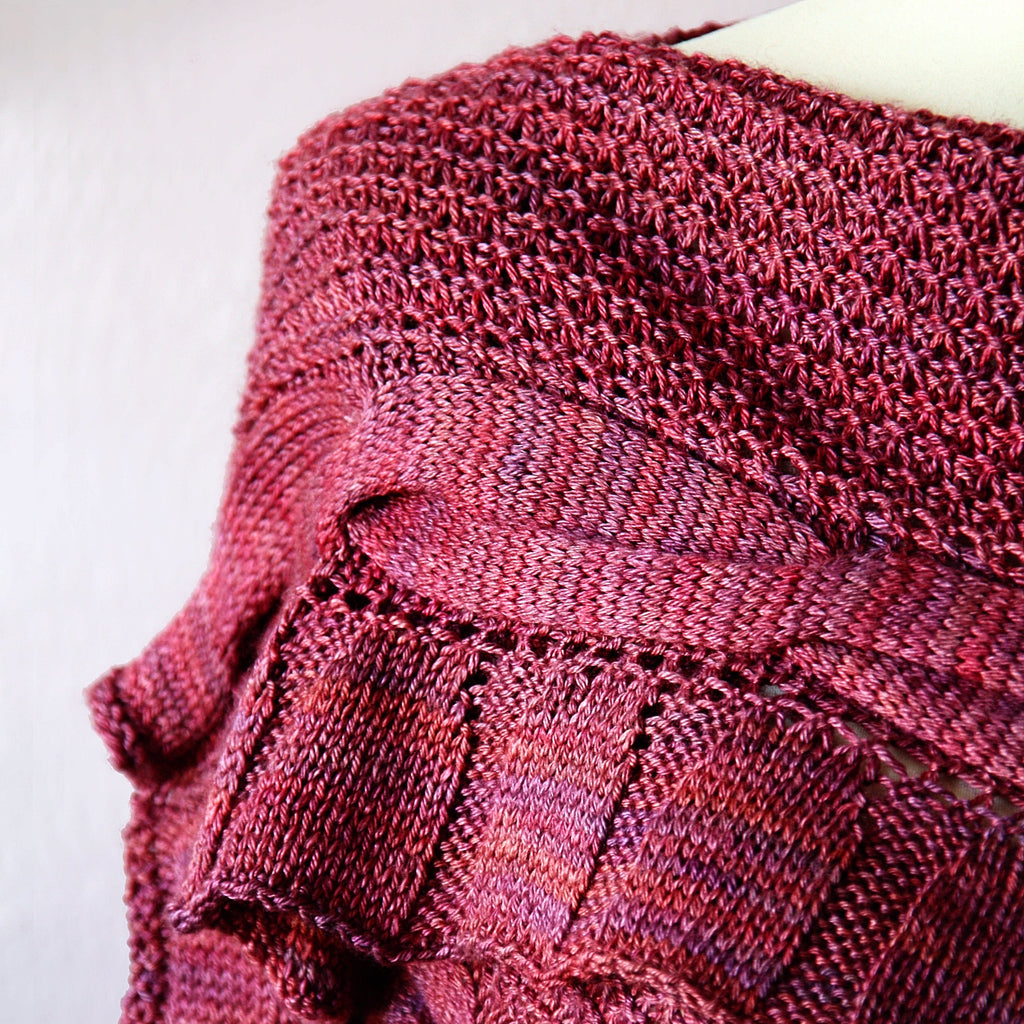 Mairlynd - Kir Royale - SHAWL - Knitting Pattern