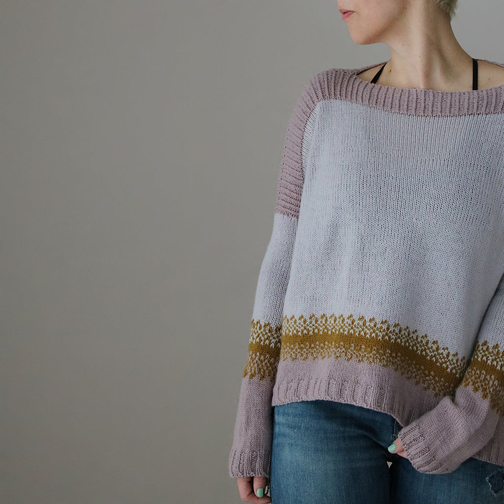 Mairlynd - Cold Sunlight - SWEATER - Knitting Pattern